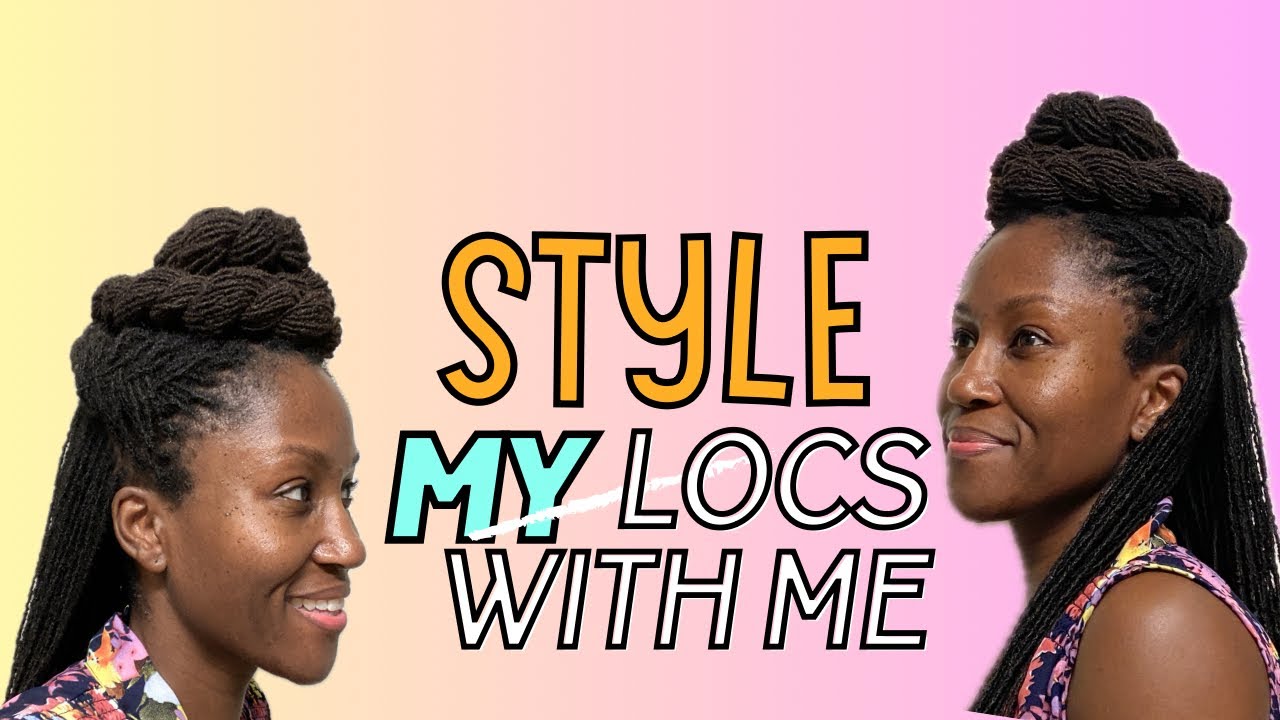 Easy Low Tension Loc Style - YouTube