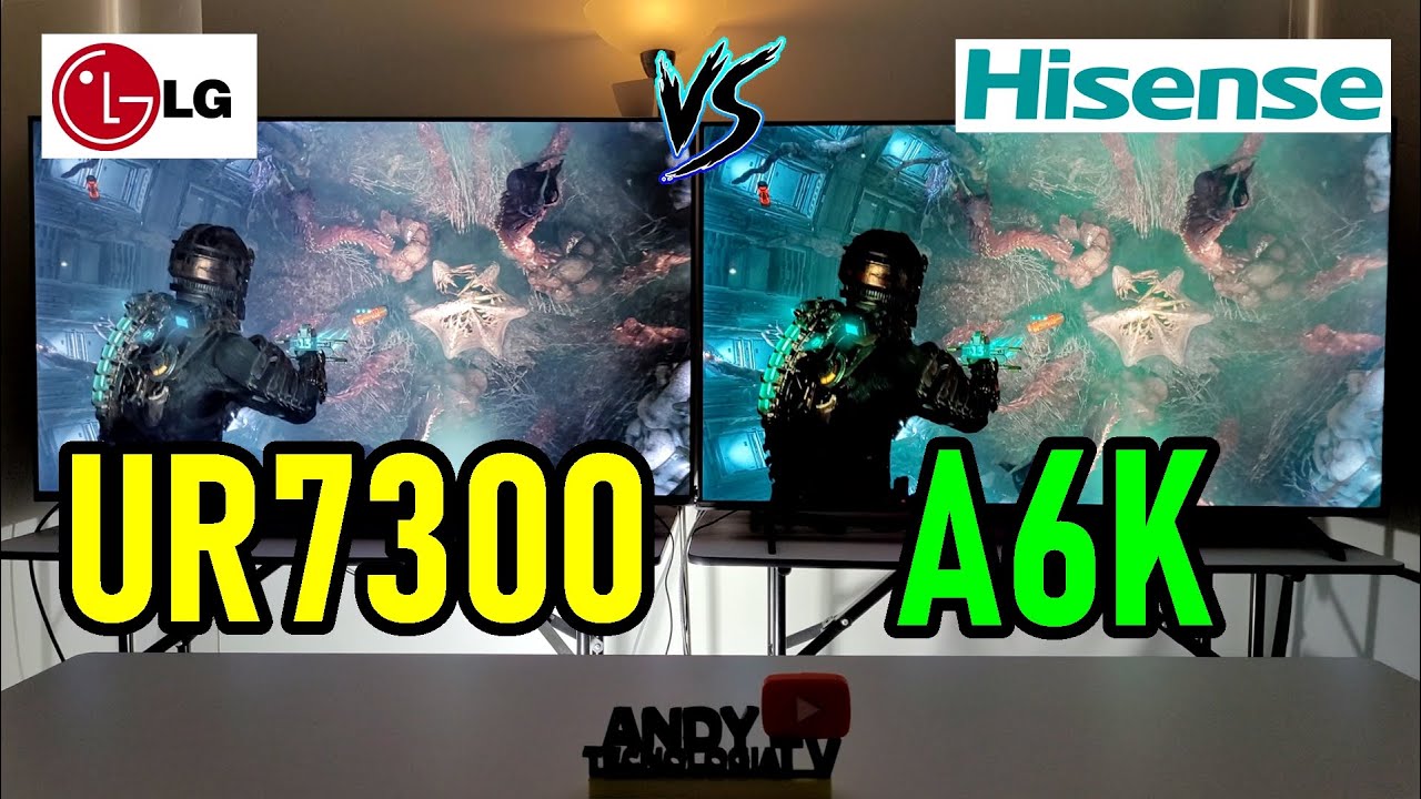 LG UR7300 vs HISENSE A6K: COMPARATIVA COMPLETA / Smart TVs 4K - YouTube