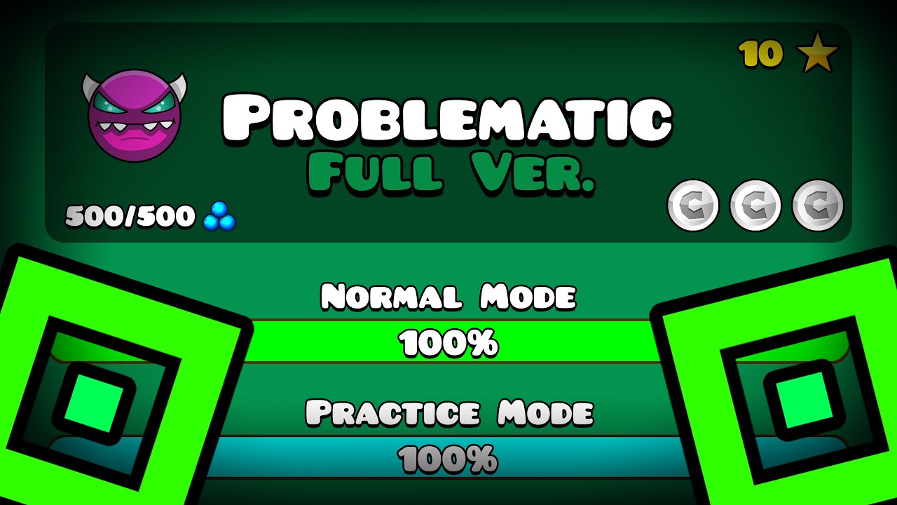 【🆘】PROBLEMATIC FULL VERSION! BY: EMJOVEN (Full HD) || Geometry Dash 2. ...