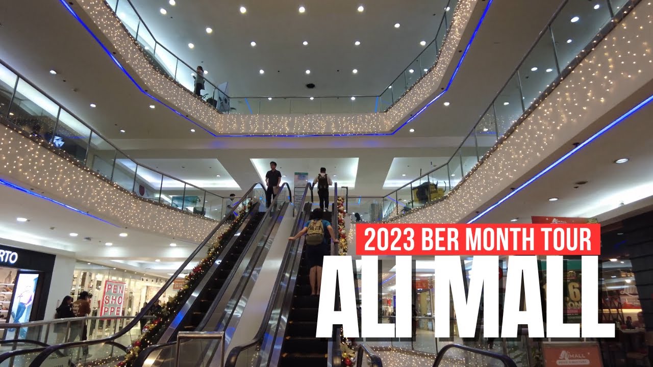 [4K] ALI MALL ARANETA CITY 2023 BER MONTH MALL TOUR - QUEZON CITY ...