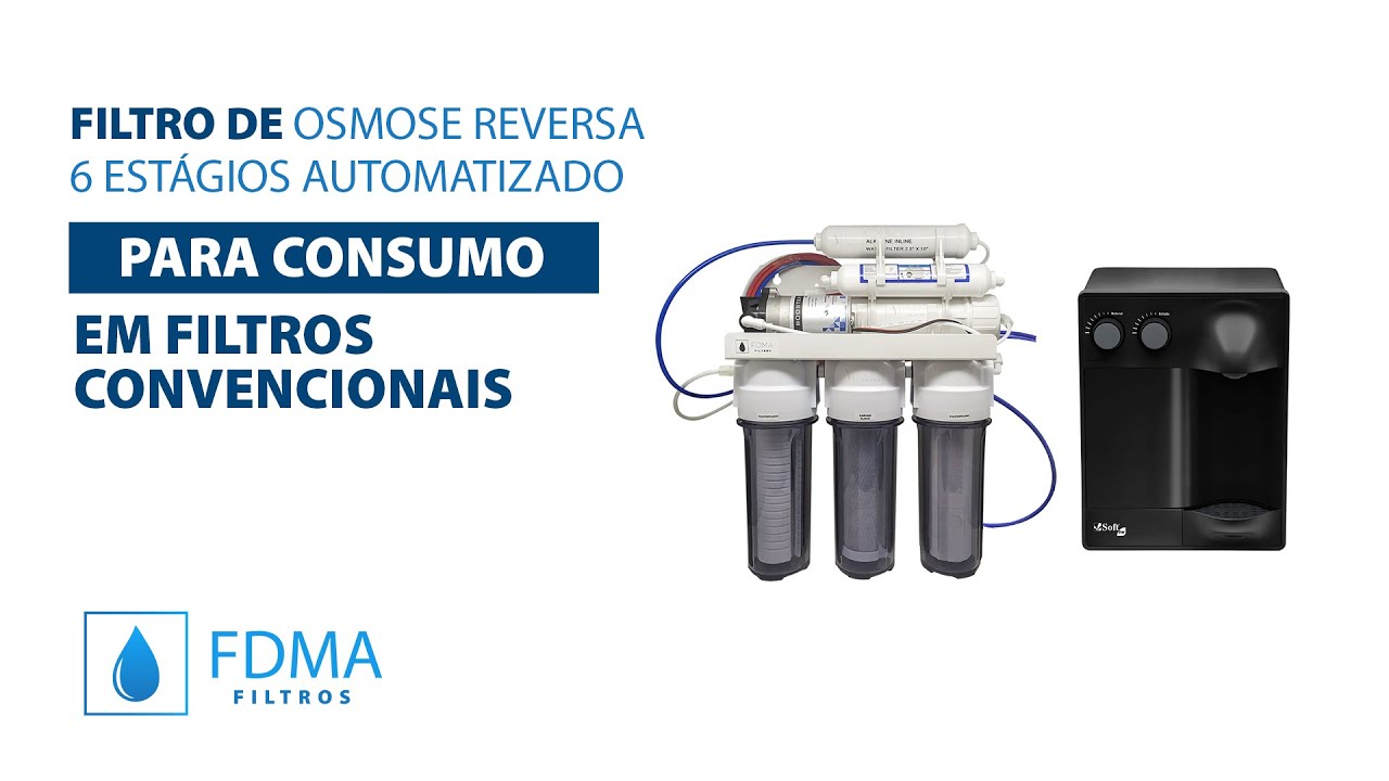 Filtro de Osmose Reversa para Residência Água Super Pura - YouTube