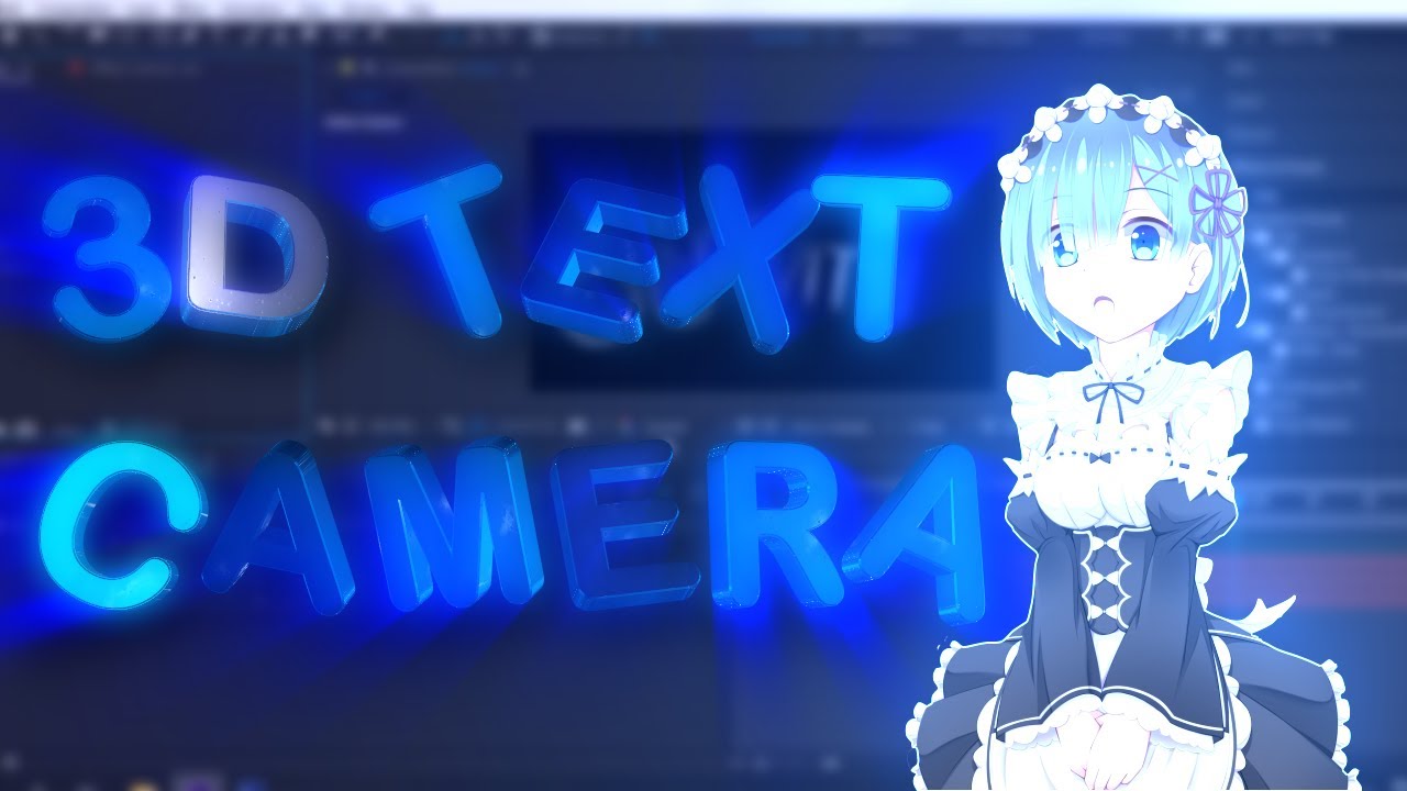 3D Text Camera After Effects Amv Tutorial YouTube 3D Text Camera After Effects Amv Tutorial YouTube