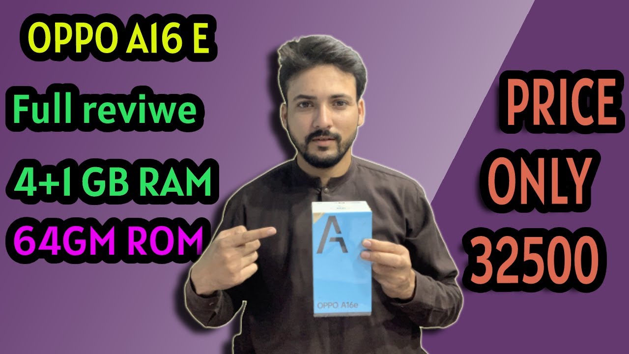 OPPO A16 E | FULL REVIEW |4+1 RAM 64 GB ROM | AMAIZING BLUE COLOER ...