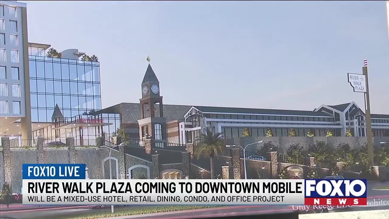 River Walk Plaza announced as major mixed-use development on Mobile ...