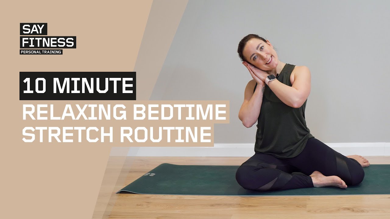 10 Minute Bedtime Stretch Routine - YouTube