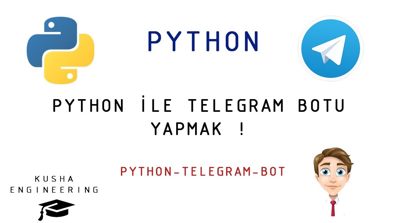 PYTHON İLE TELEGRAM BOTU YAP ! #python #telegram - YouTube