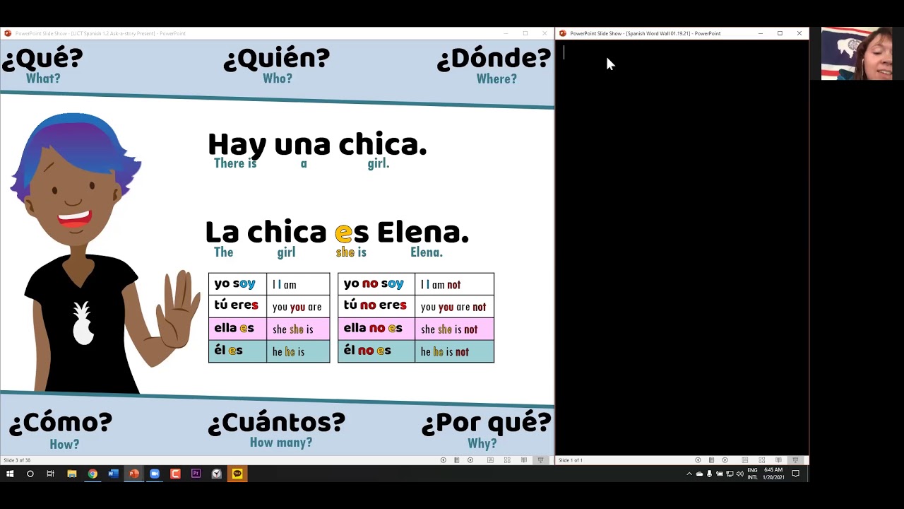 TPRS Spanish Class 1.2 (Day 22) Ask-a-Story (44th video to watch) - YouTube