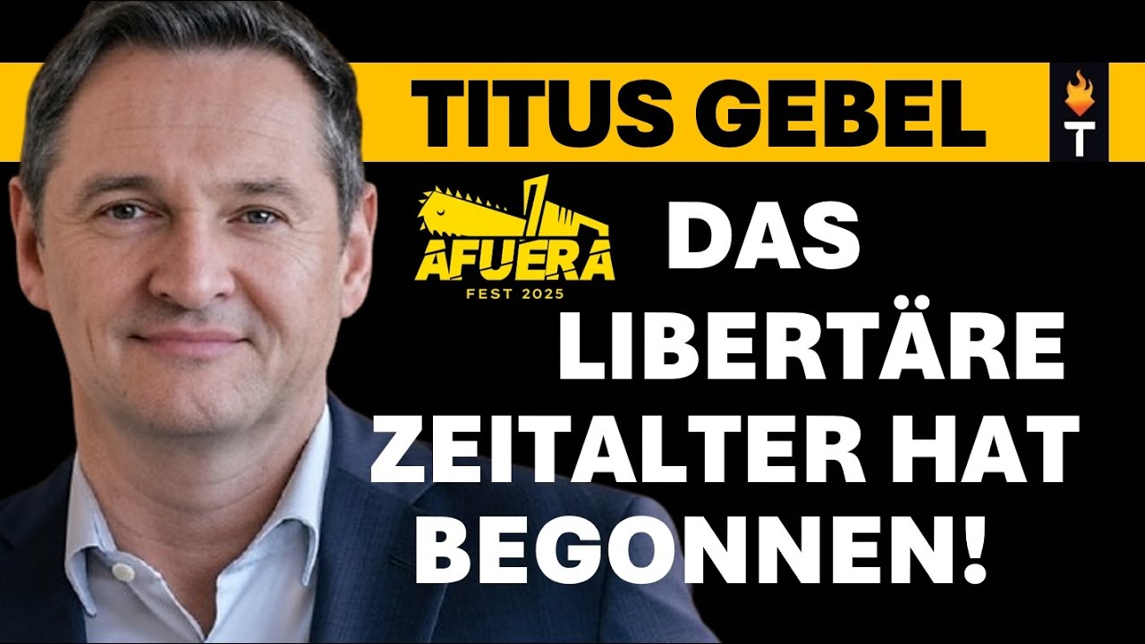 Das libertäre Zeitalter hat begonnen | Vortrag von Dr. Titus Gebel ...