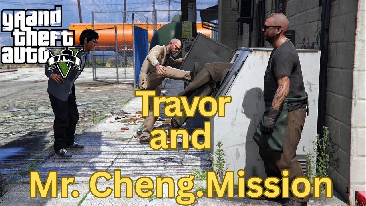 Trevor Rescues Mr. Chang in GTA 5 | Full Action Scene - YouTube