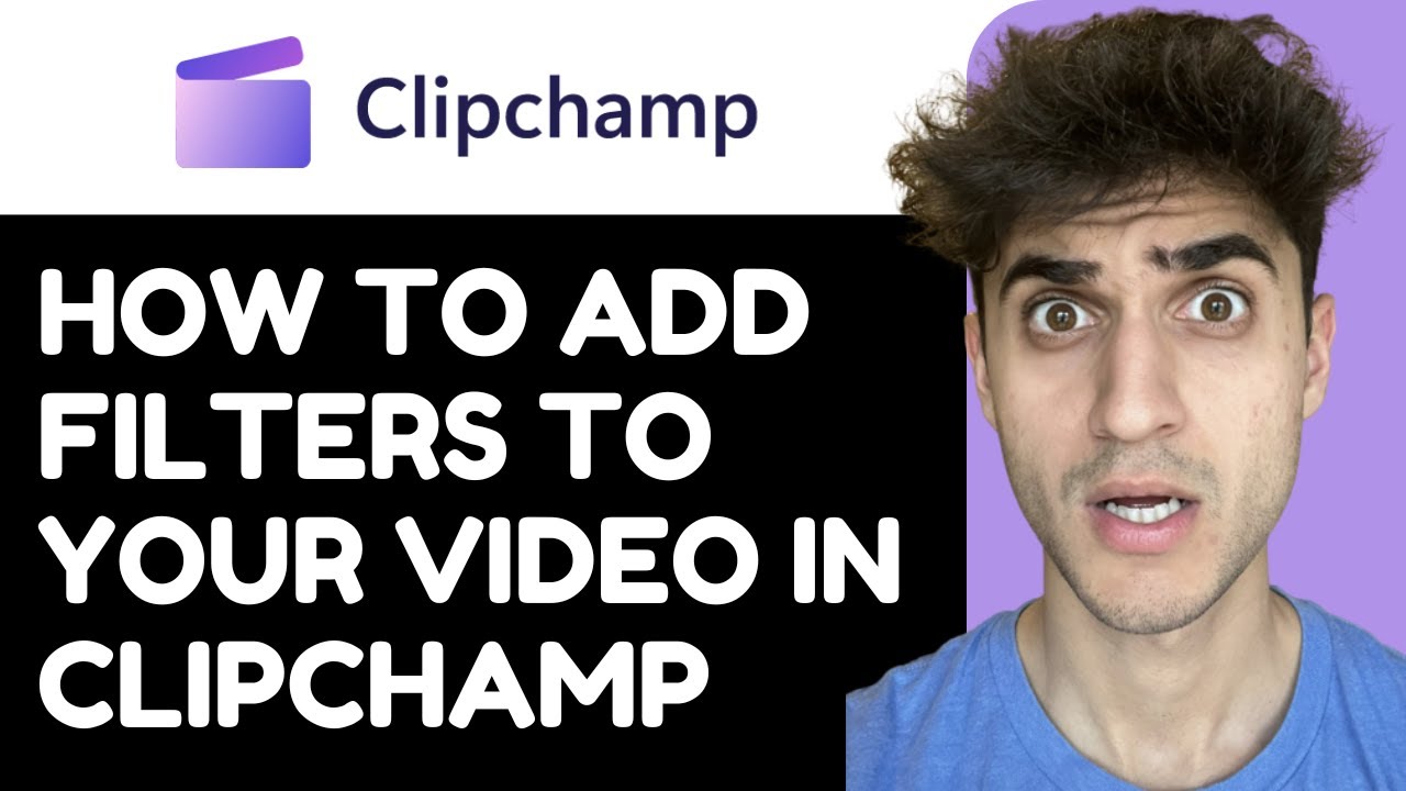 How to Add Filters to your video in Clipchamp - YouTube