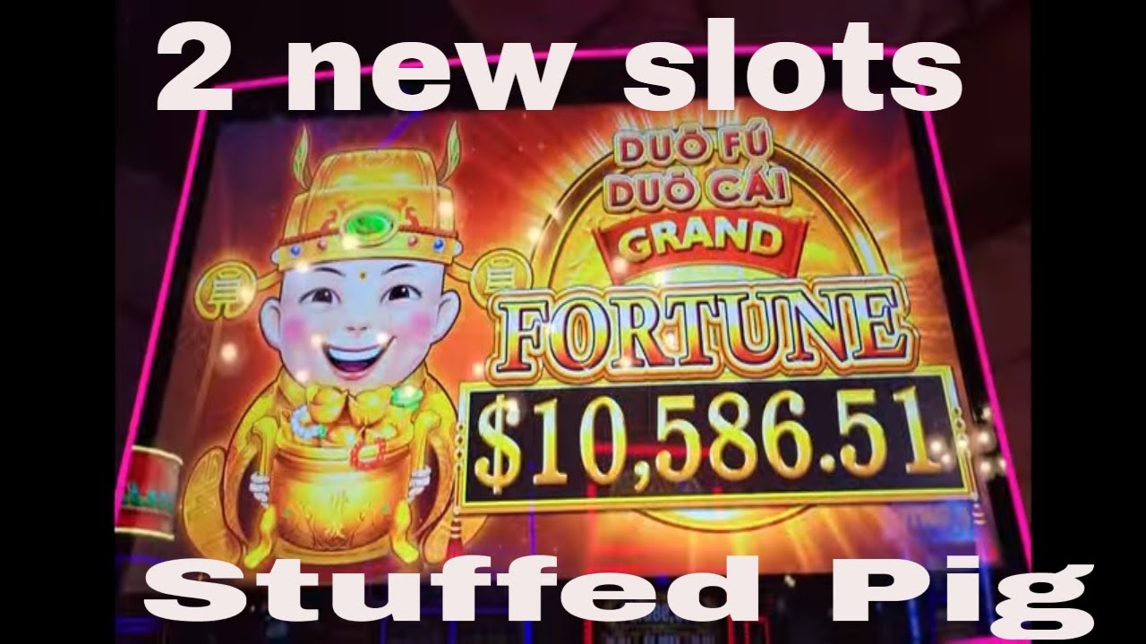 Pig Out On Exciting New Slots: Stuffed Pig And Duo Fu! - YouTube