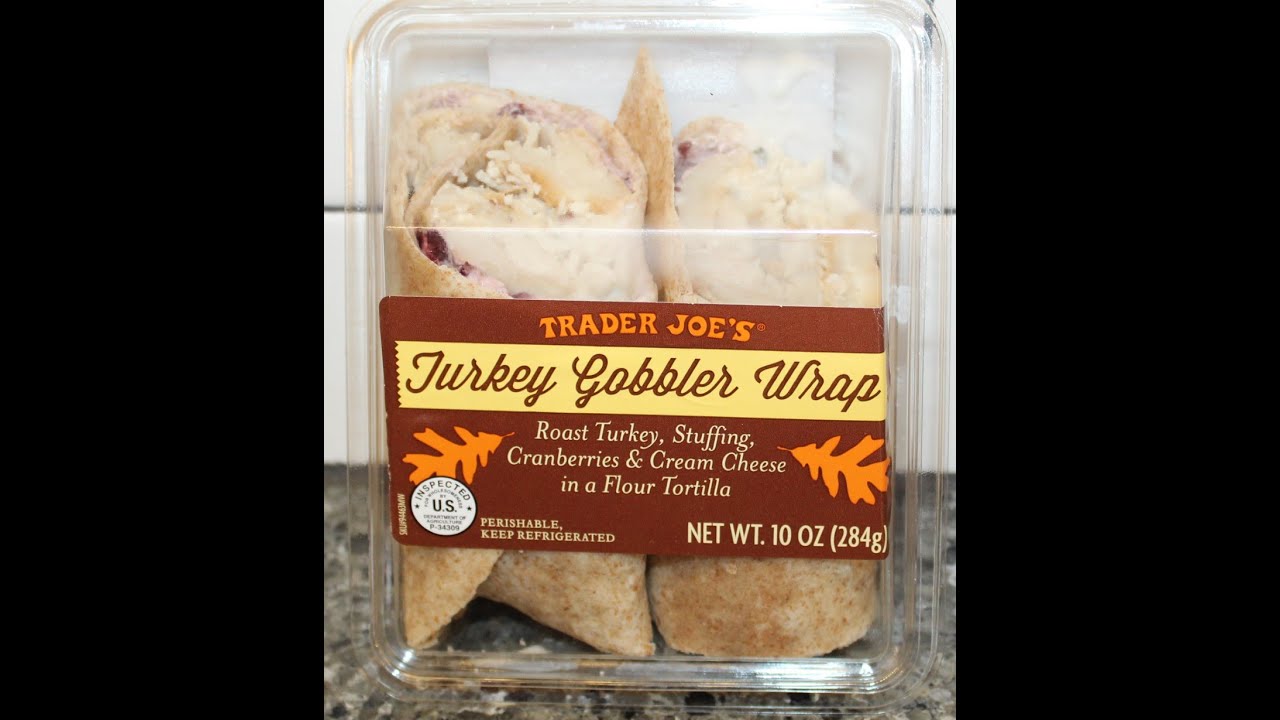 Trader Joe’s Turkey Gobbler Wrap Review - YouTube