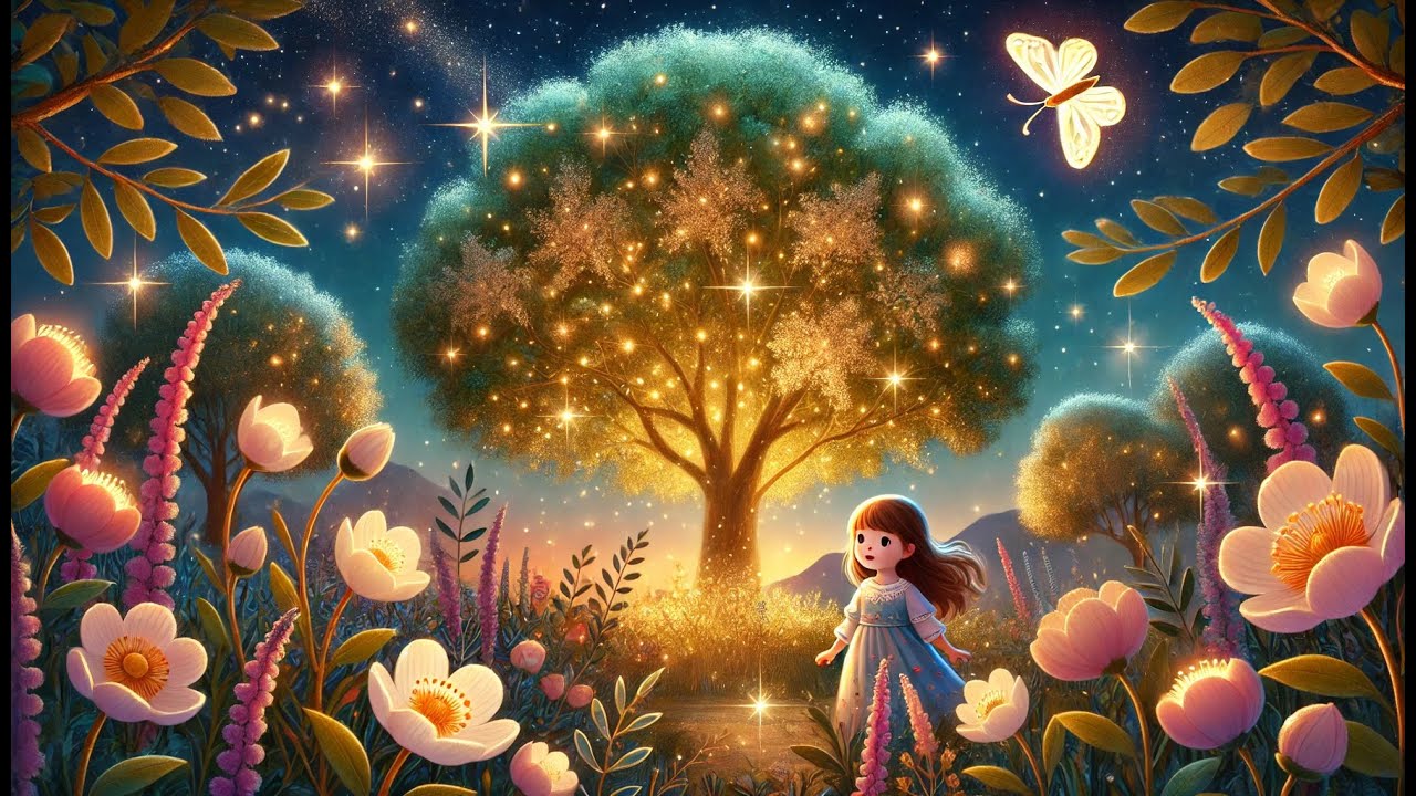 Lily and the Secret Night Garden | Bedtime Stories for Kids - YouTube