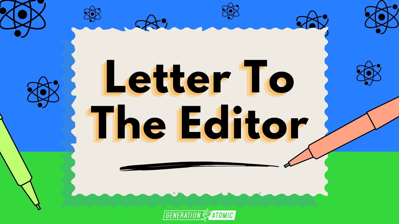 Letter To The Editor Training With James Hopf - YouTube