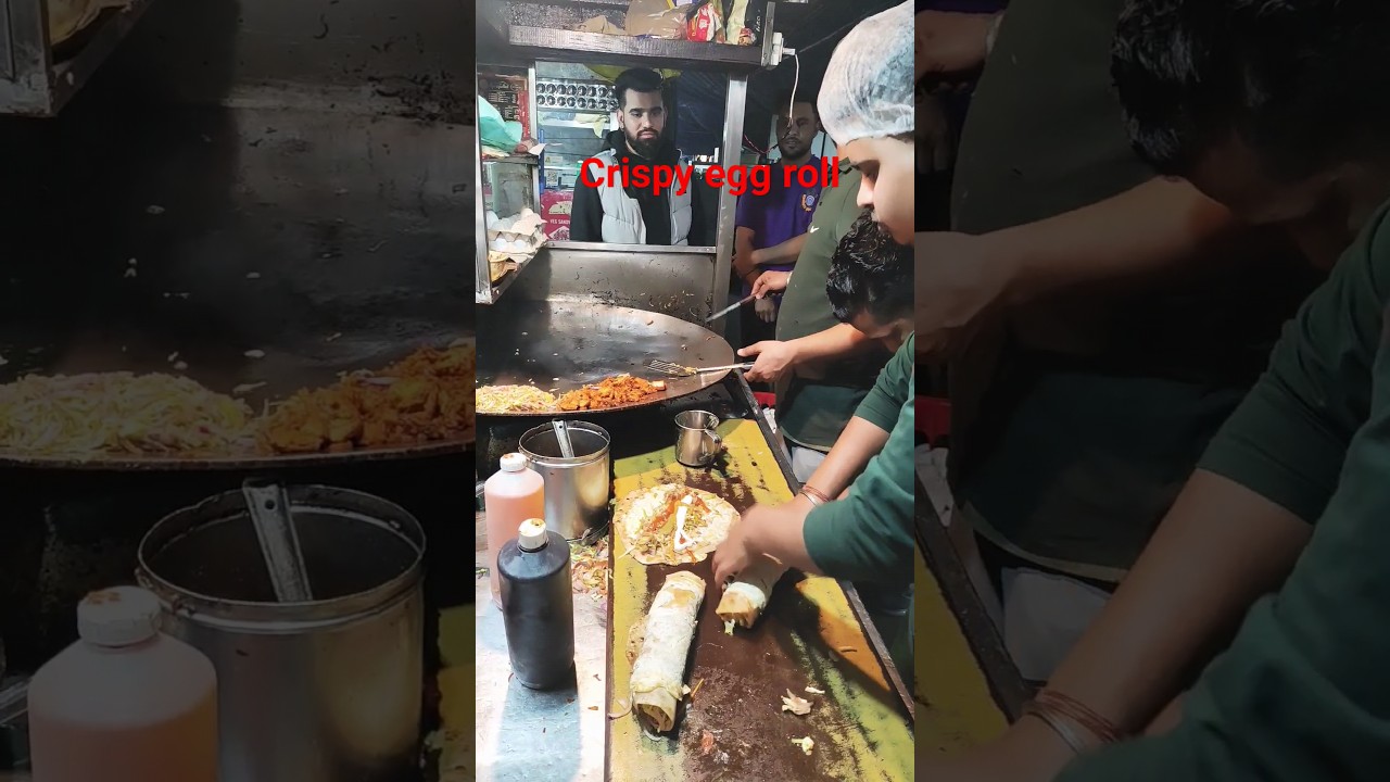 Crispy Double Egg Roll - YouTube