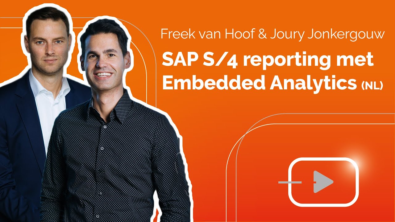 SAP S/4HANA reporting met Embedded Analytics - YouTube