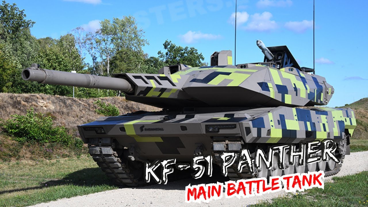 KF 51 Panther Main battle tank - YouTube
