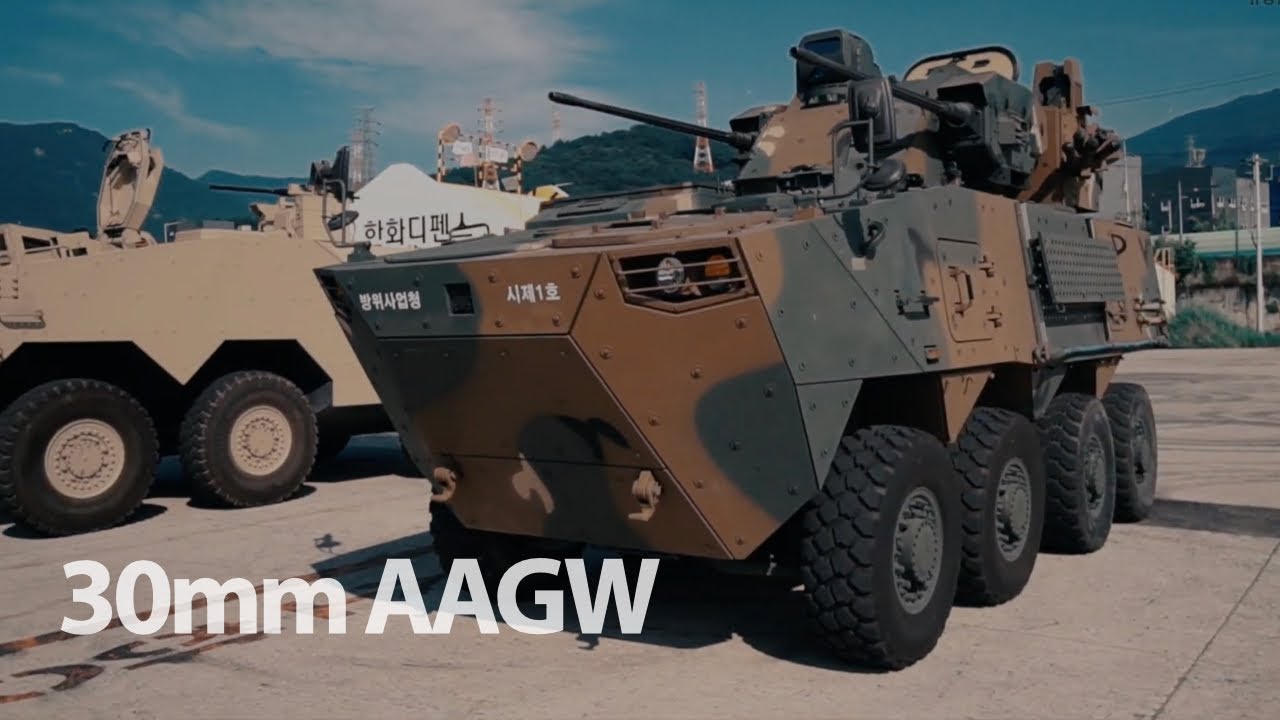 New 30mm Anti-Aircraft Gun Wheeled vehicle system (AAGW) developed for ...