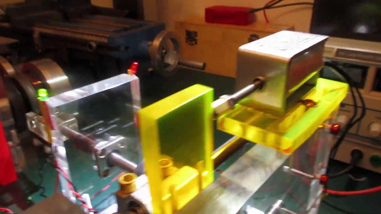 magnetic repulsion engine. - YouTube