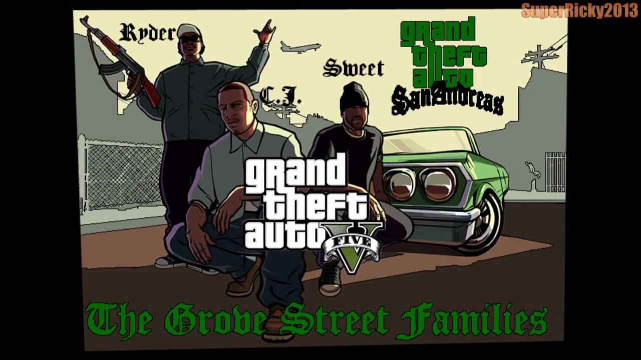 Grove Street in GTA 5 - YouTube