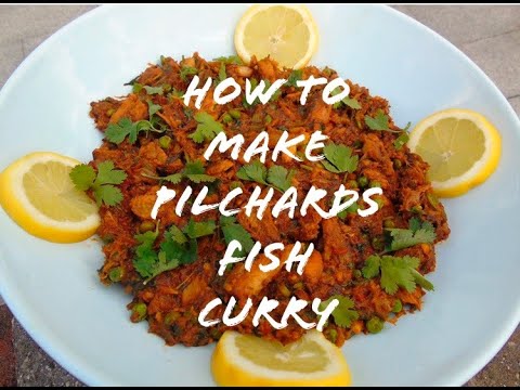 How to make Pilchards fish curry - YouTube