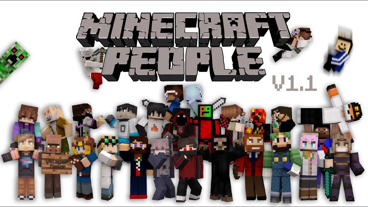 Minecraft People 1.1 - YouTube