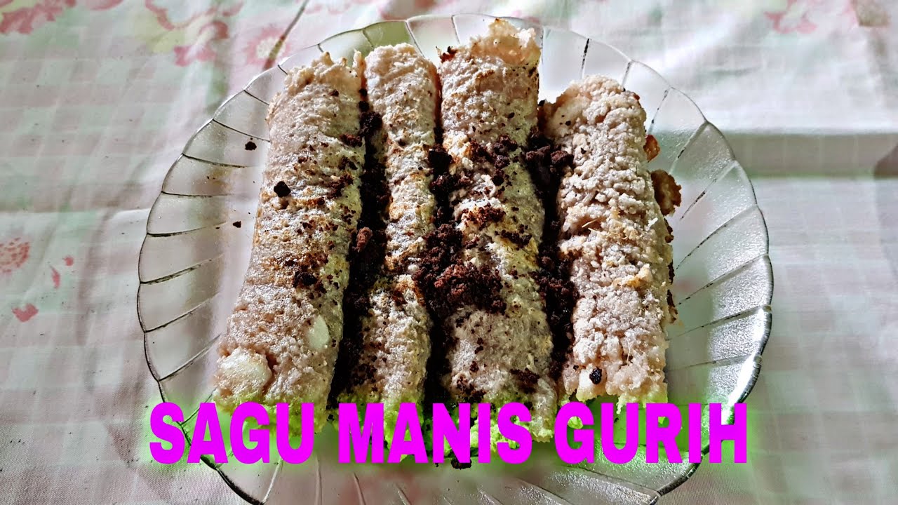 SAGU MANIS/BAKUSONA, CEMILAN KHAS MALUKU / SAGOO PANCAKE / VILLAGE ...