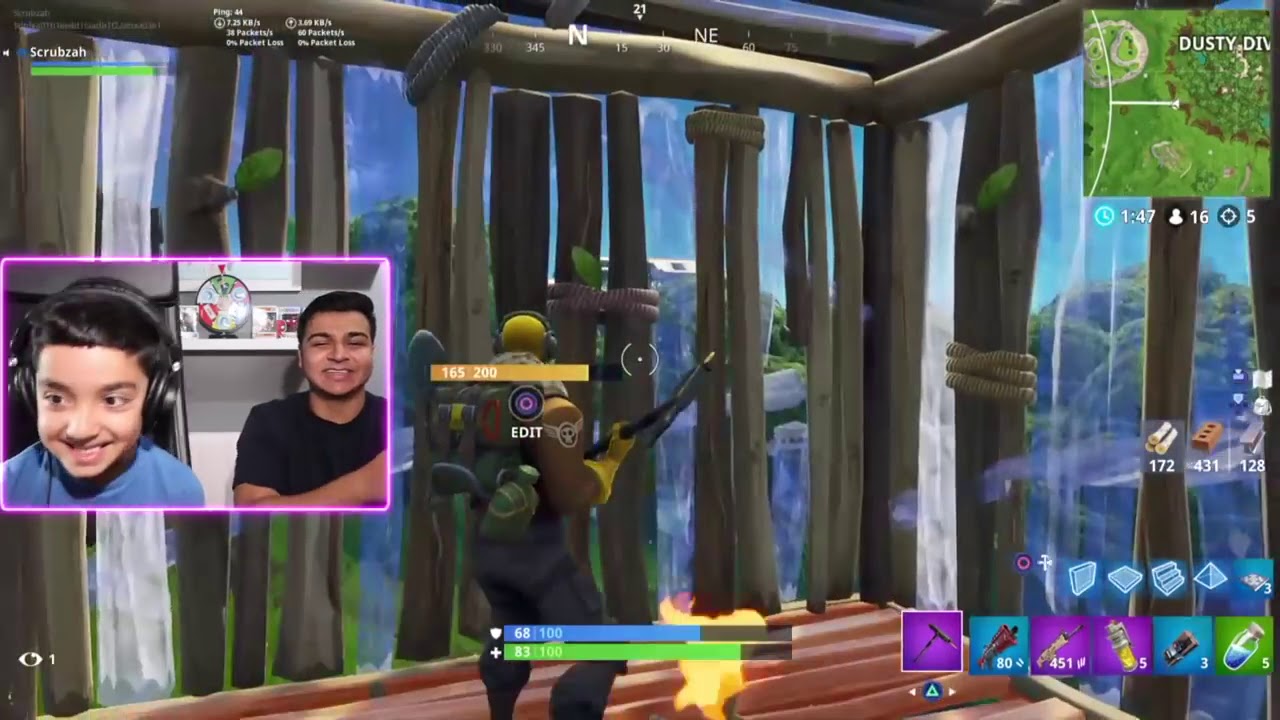 Scrubzah! 5 YEAR OLD FINDS LEAKED FORTNITE WEAPONS MY 5 YEAR OLD LITTLE ...