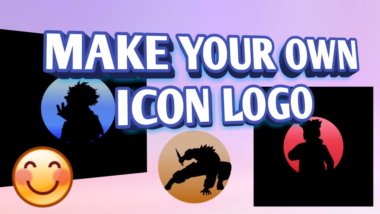 Make Your Own Icon Logo ️ | How to Make Your Own Icon Logo Using ...
