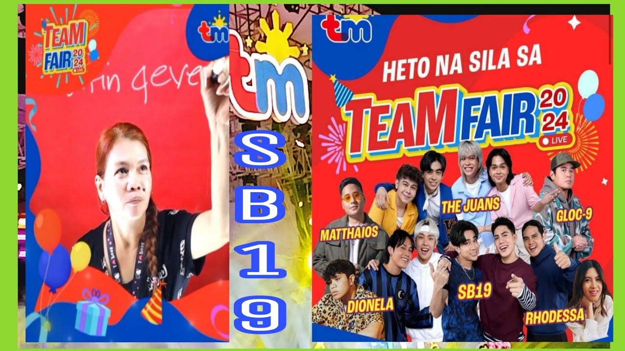 TM FAIR 2024 with sb19/pinkgemini tv - YouTube