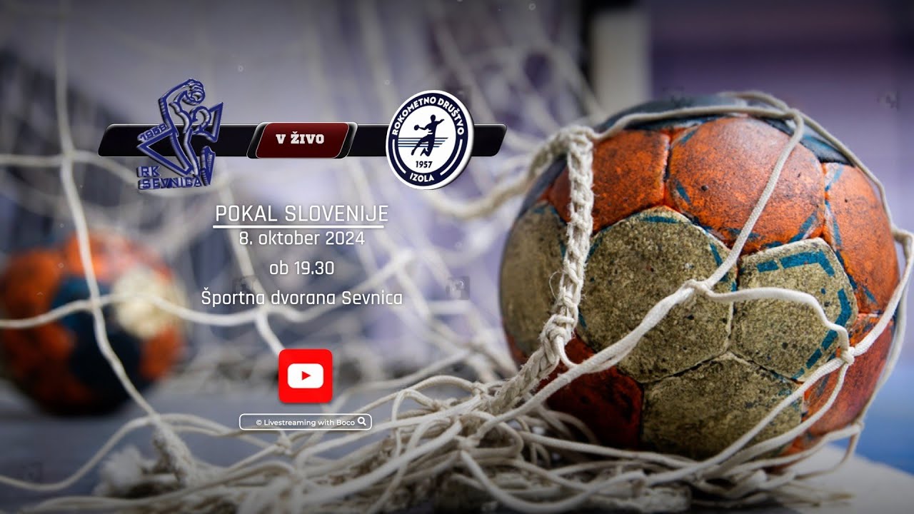 1/32 FINALA POKALA SLOVENIJE - MOŠKI (24/25): RK SEVNICA : RD BUTAN ...