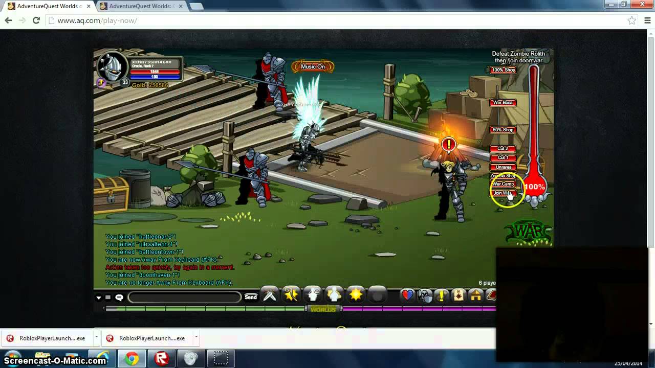 aqw next video how to get an cool completed uniform - YouTube