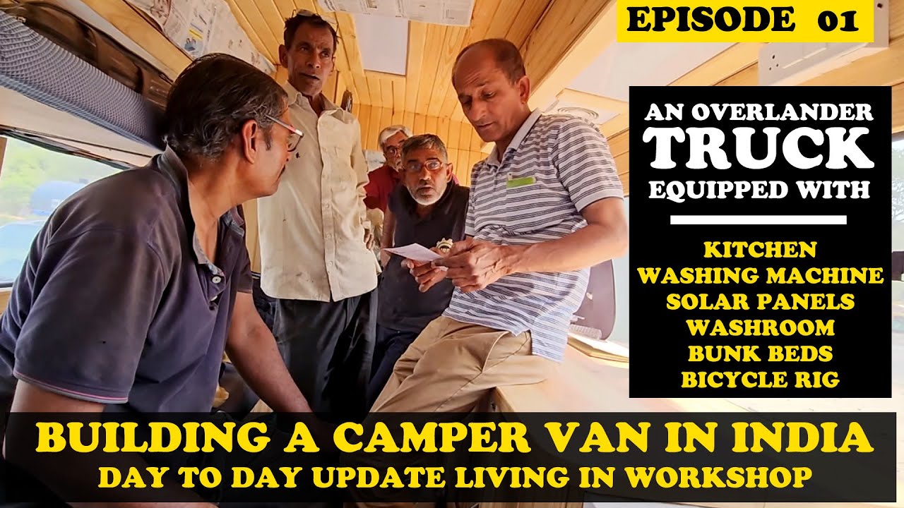 EP 210 / CAMPER VAN CONVERSION IN INDIA / BUILDING CAMPER VAN / HOME ON ...