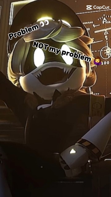 Not my problem that I love him #capcut #notmyproblem #murderdrones # ...