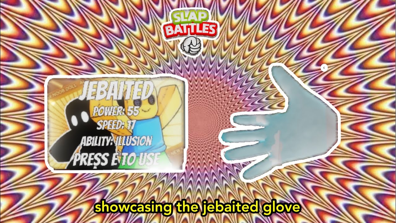 Showcasing the (jebaited glove) in slap battles 👏 - YouTube