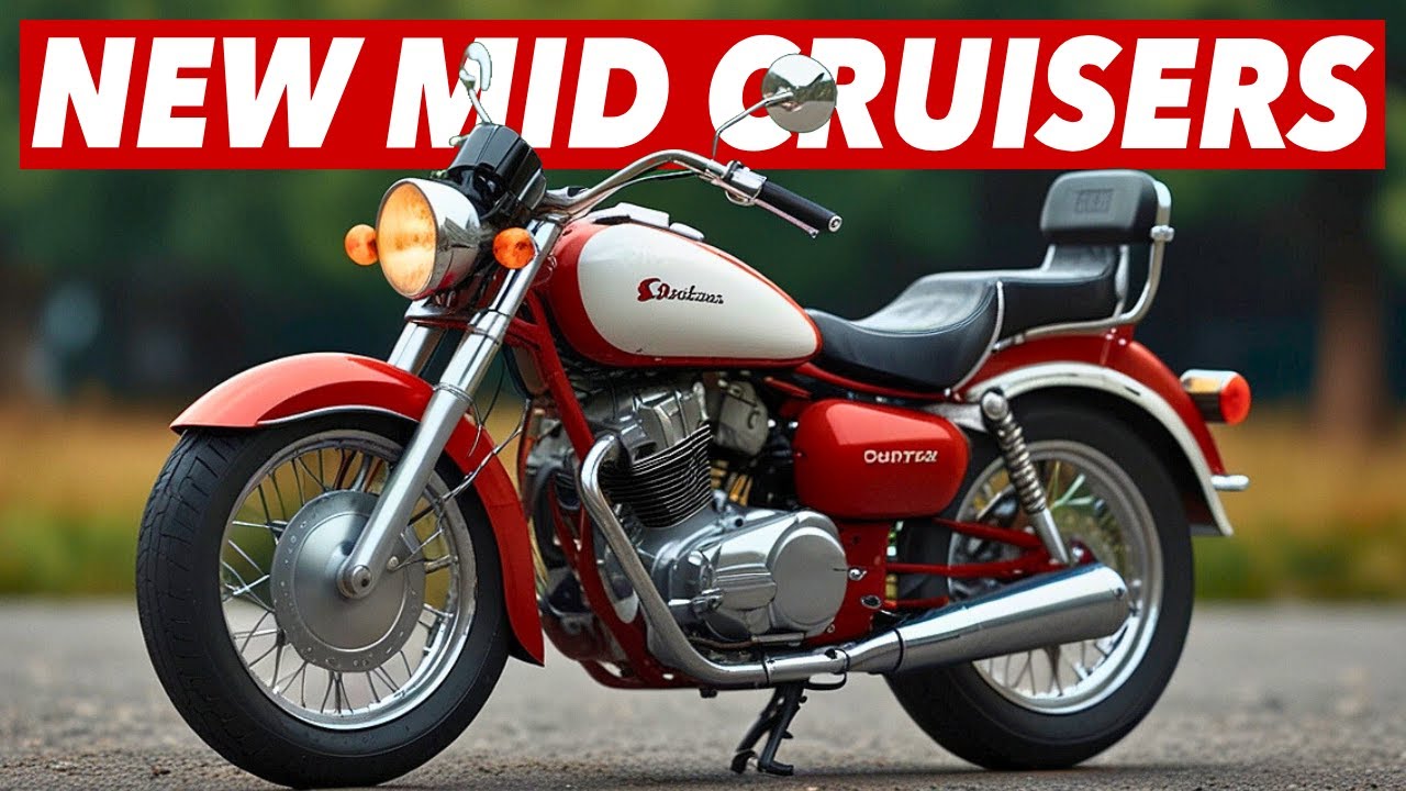 7 New Middleweight Cruiser Motorcycles For 2024 - YouTube