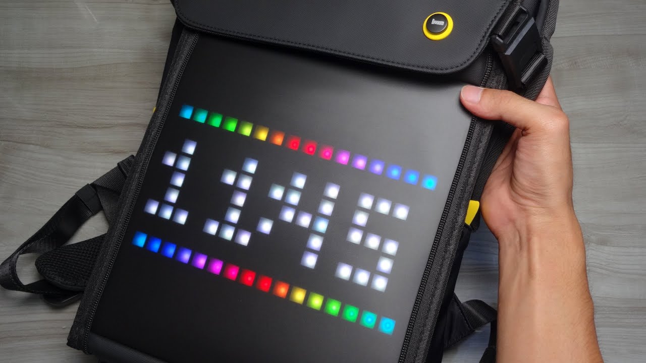 Tas paling RGB! Divoom Backpack M Unboxing!!! - YouTube