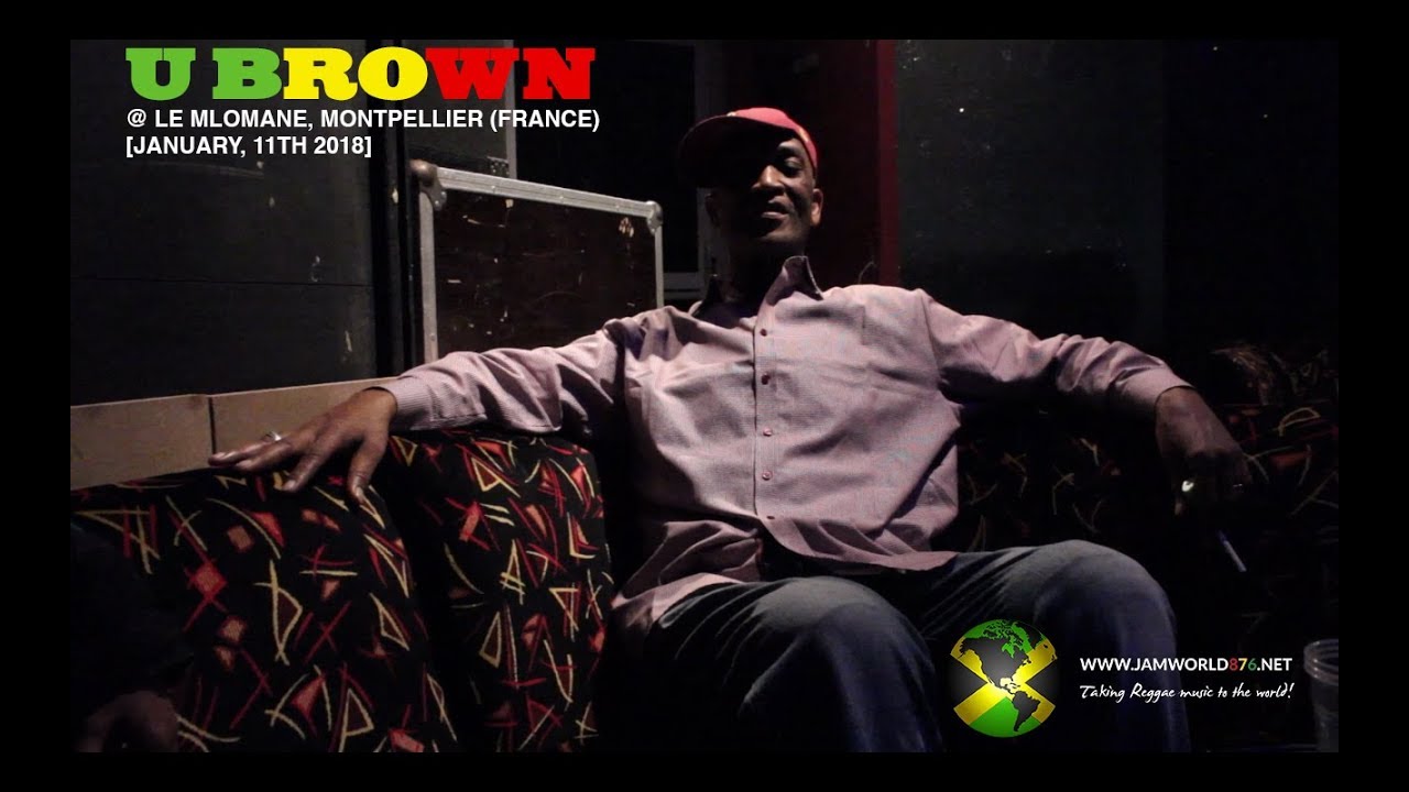 Interview with U Brown [01/11/2018] Montpellier, France - YouTube