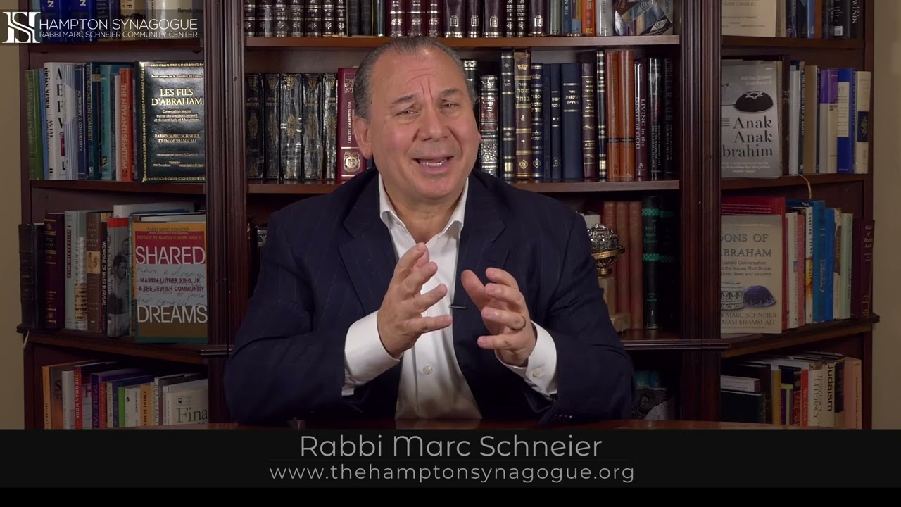 Rabbi Marc Schneier's Shabbat Message & Sermon for April 1/2, 2022 ...