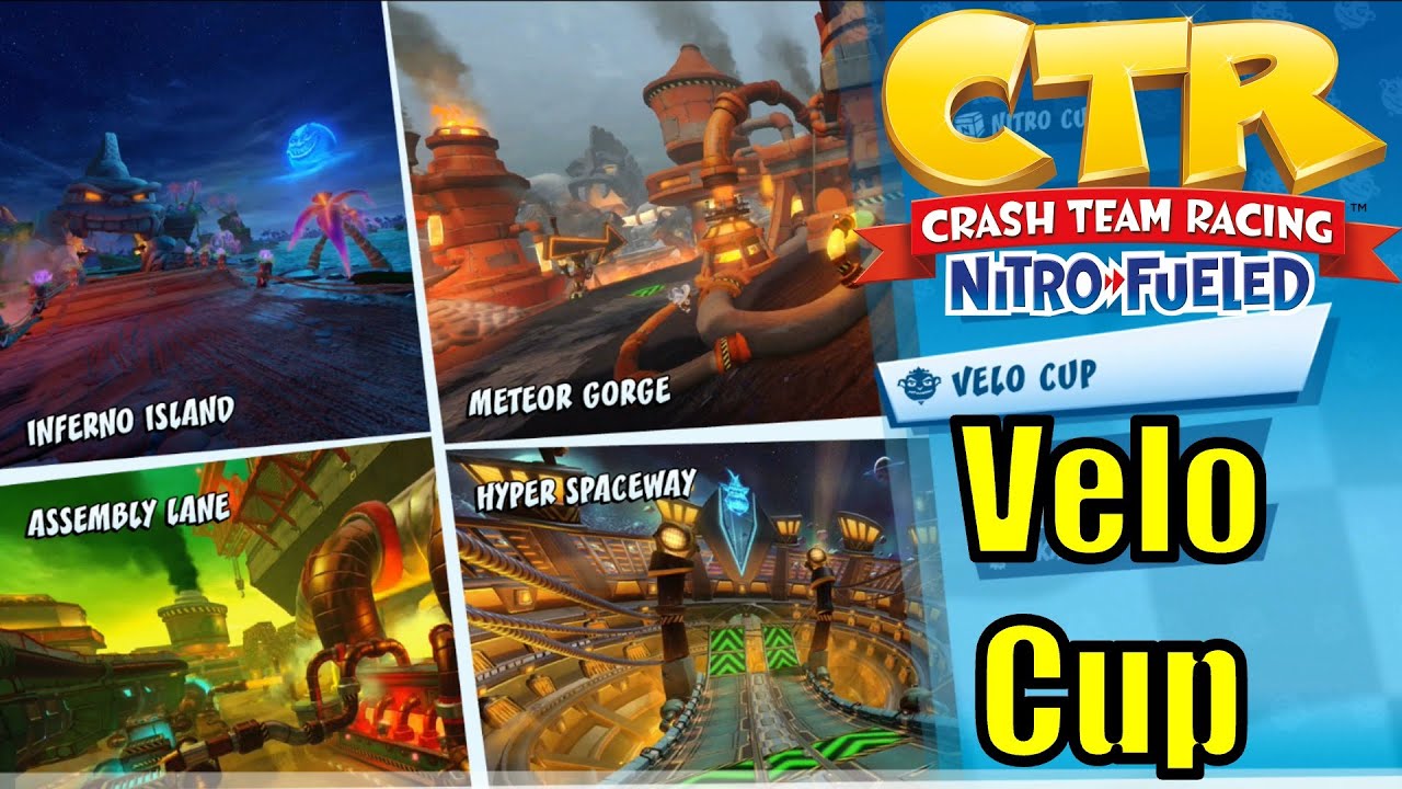 Crash Team Racing Nitro Fueled The Velo Cup [goldiex] - YouTube