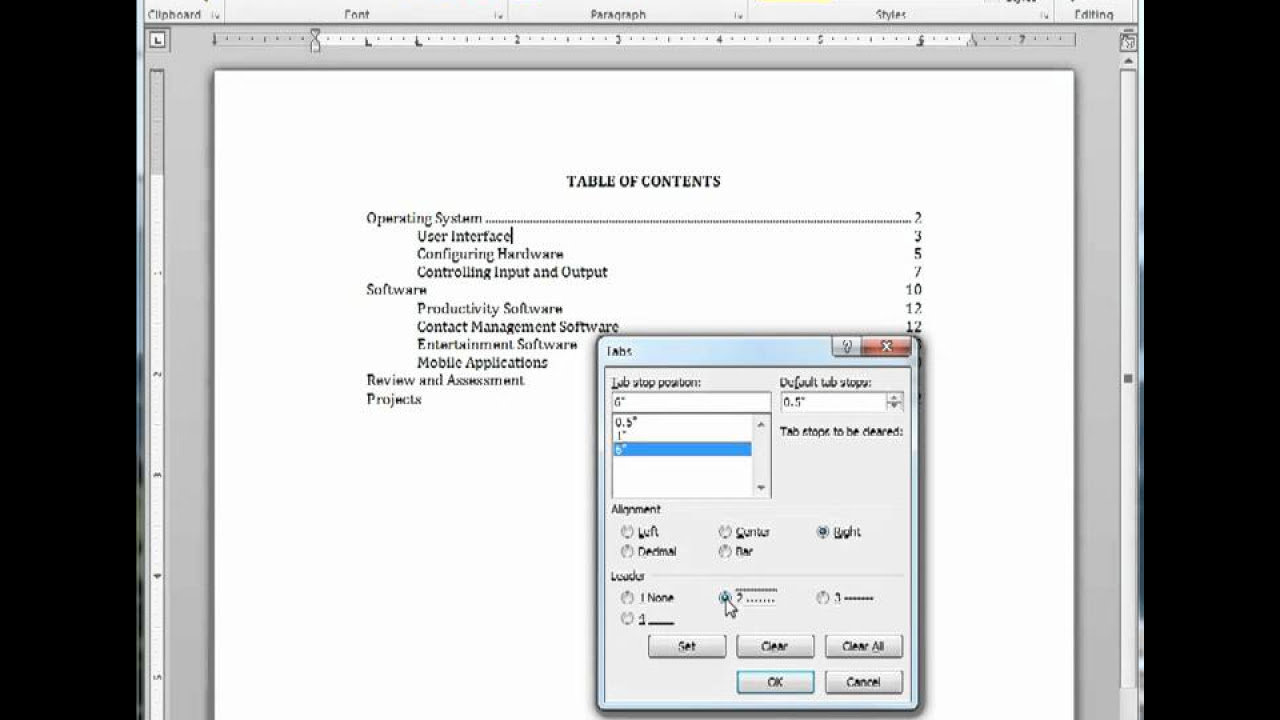 How To Insert Dot Leaders In Word For Mac Zonesmserl how-to-insert-dot-leaders-in-word-for-mac-zonesmserl