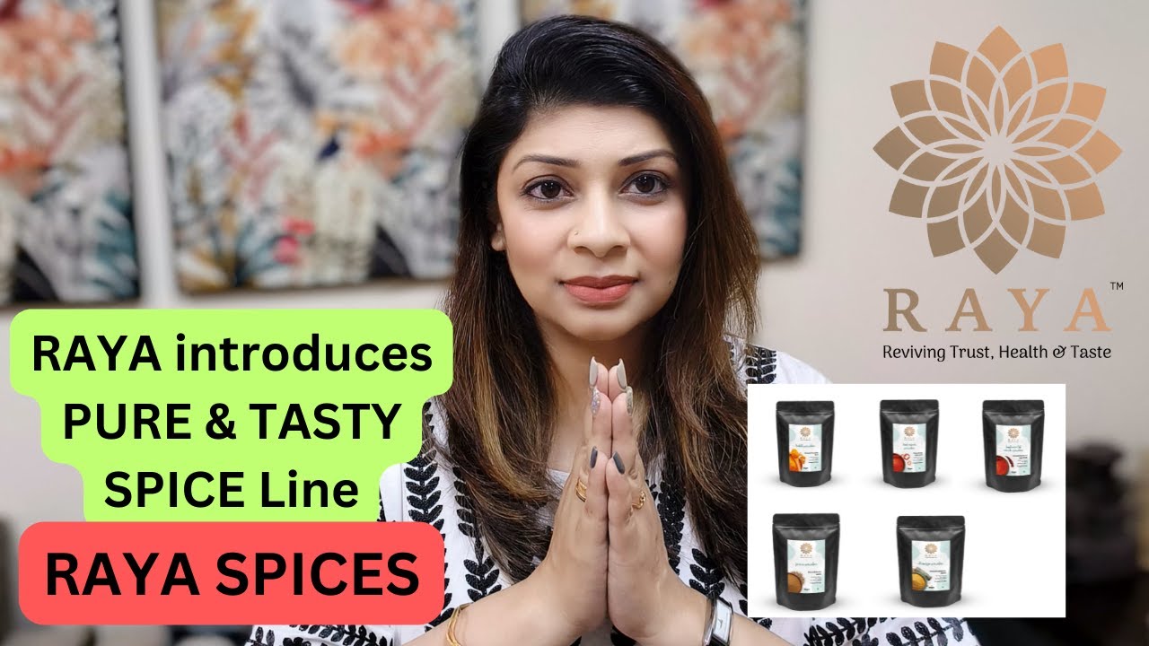 RAYA Introduces PURE - CLEAN - TASTY SPICE Line - RAYA SPICES - YouTube