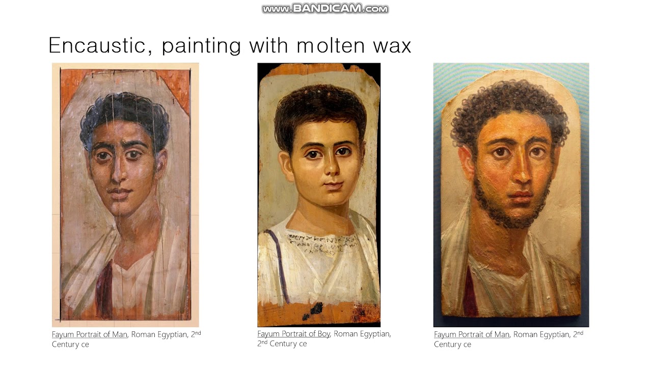 SU20 Unit 5, A Survey of Painting (Fresco, Encaustic, & Tempera), Part ...