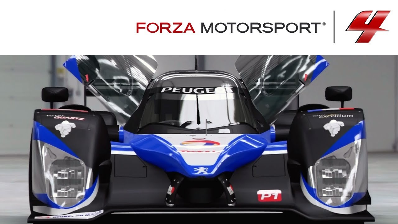 Forza 4 1080p Peugeot Sport Total 908 Autovista - YouTube