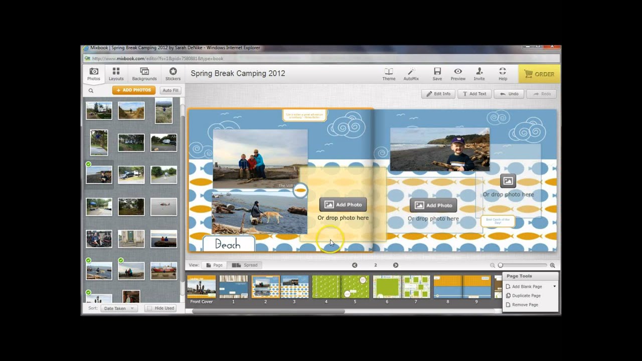 Mixbook Tutorial.wmv - YouTube