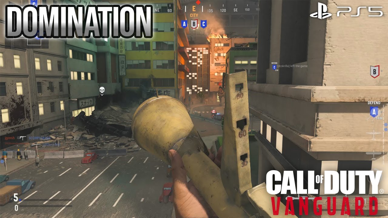 Call Of Duty: Vanguard Domination PS5 Gameplay (No Commentary) - YouTube