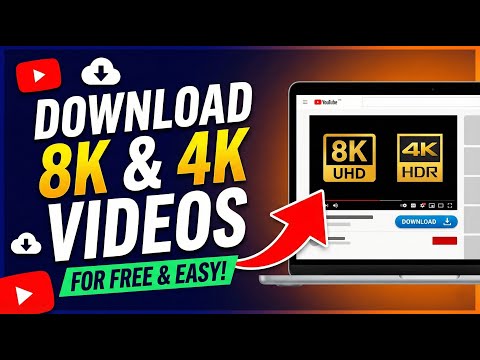 How to download any 8k or 4k videos from Youtube for free