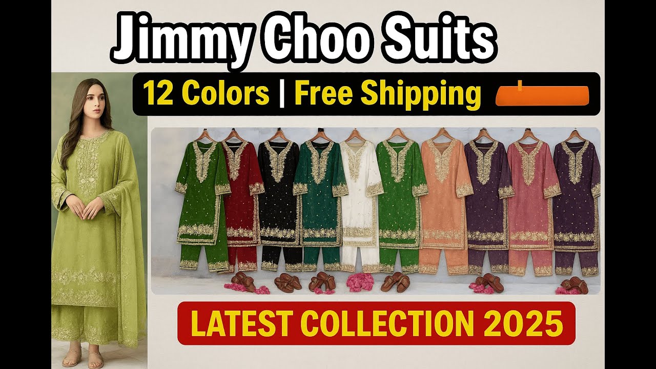 Jimmy Choo Readymade Suit | 12 Colors | Size S-5XL | Free Shipping ...