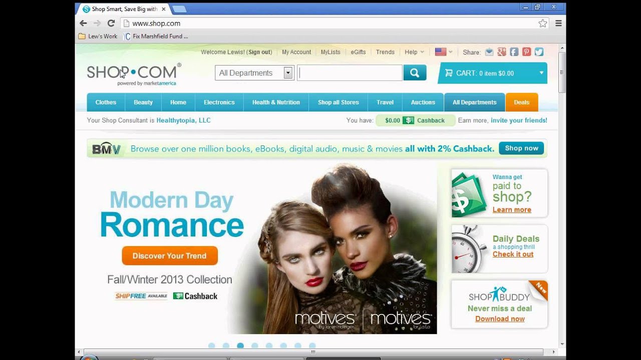 Register on Shop.com and Download ShopBuddy - YouTube