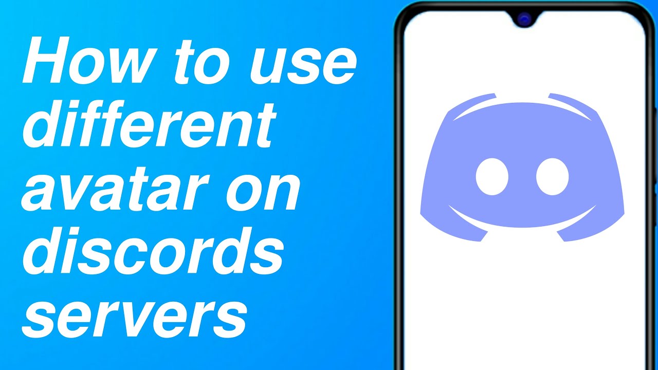How to use different avatar on discords servers || New feature - YouTube